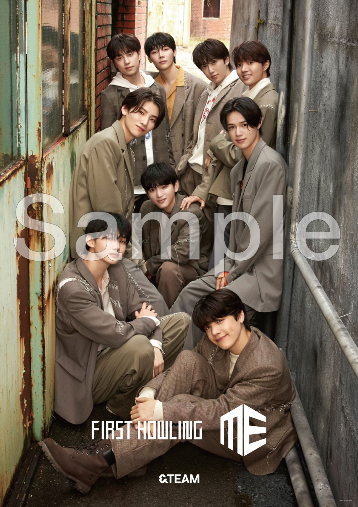 &TEAM Debut EP『First Howling : ME』CD購入特典絵柄公開！ - &TEAM