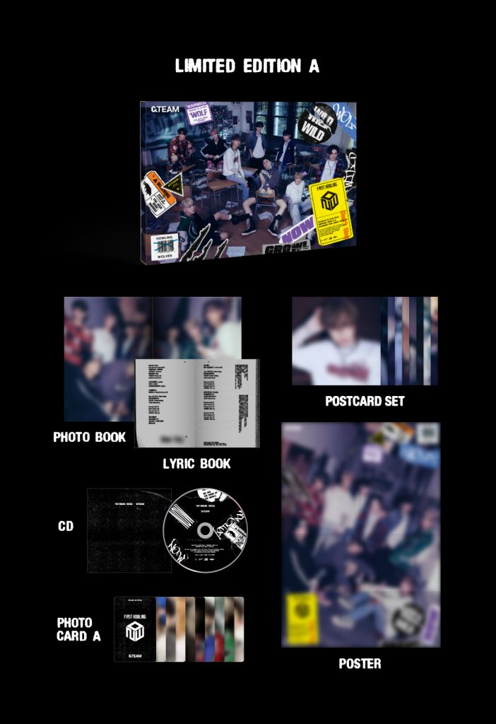 2023年11月15日(水) &TEAM 1st ALBUM『First Howling : NOW』発売決定！ - &TEAM