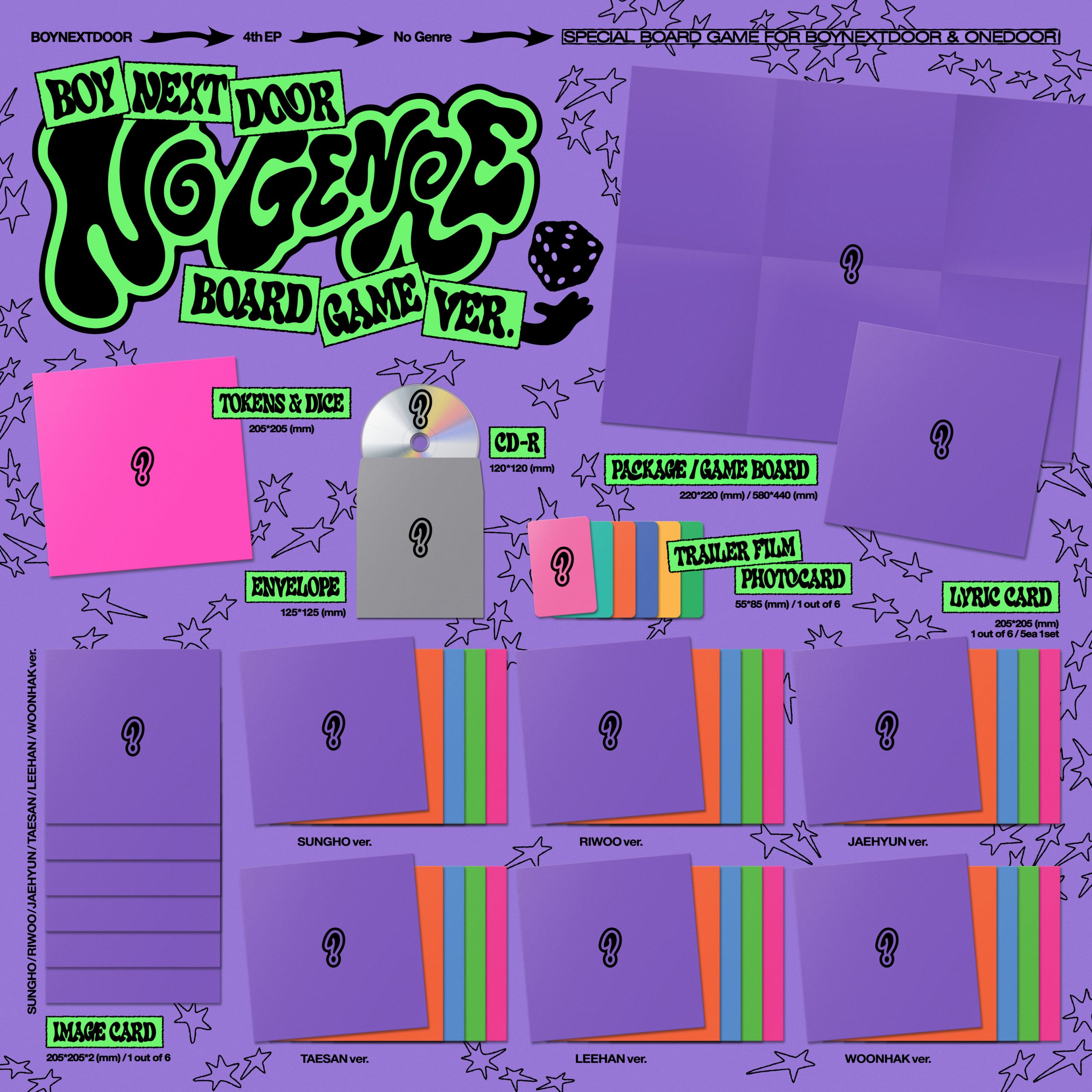 BOYNEXTDOOR 4th EP『No Genre』予約販売開始！ - BOYNEXTDOOR