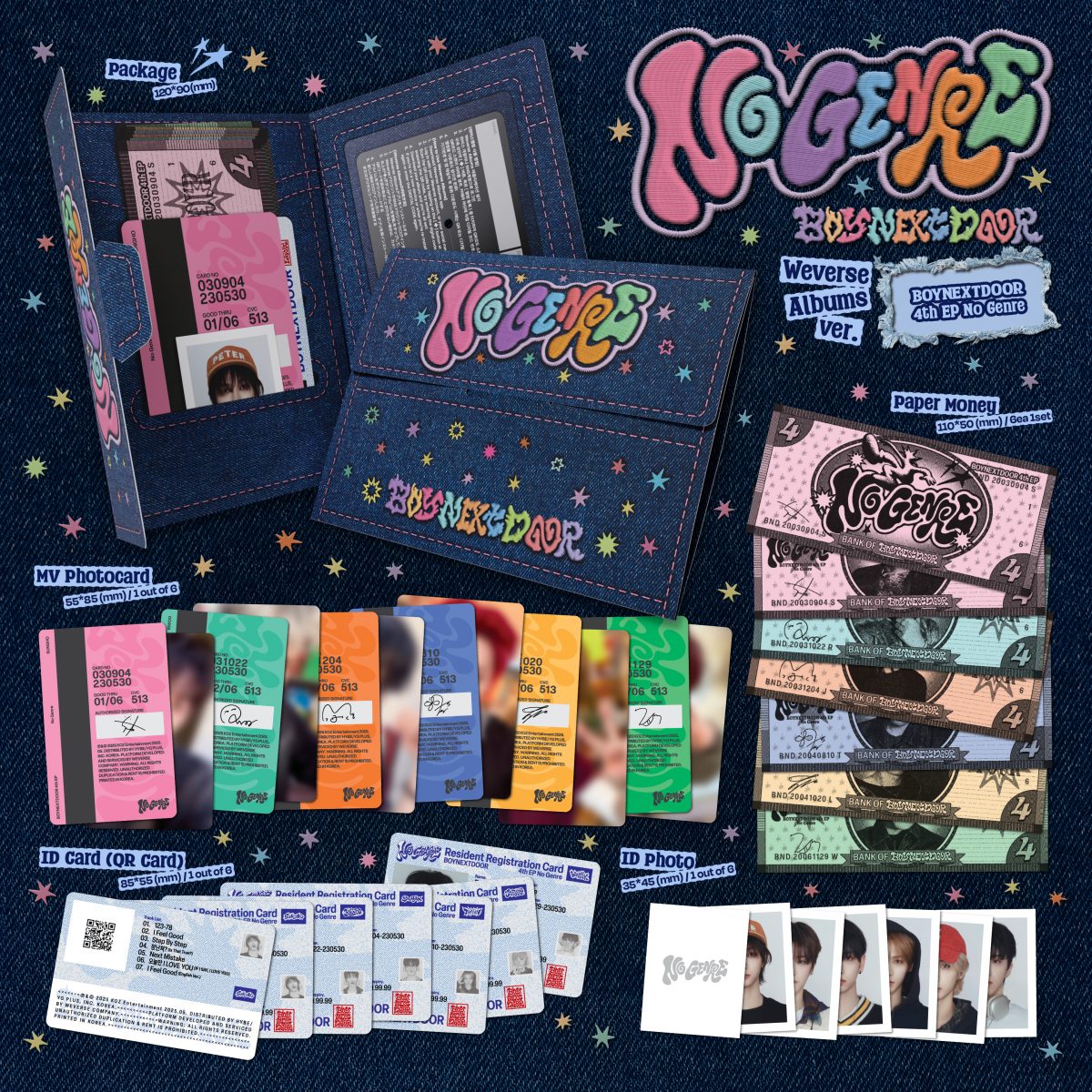 BOYNEXTDOOR 4th EP『No Genre』予約販売開始！ - BOYNEXTDOOR