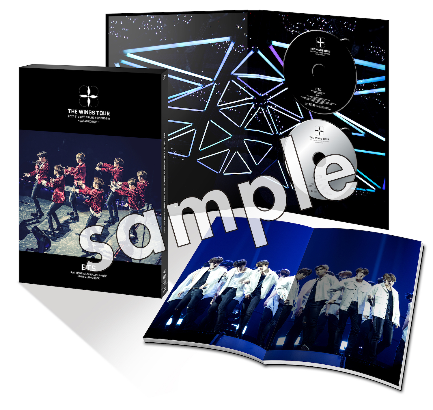 12月27日発売 LIVE DVD＆Blu-ray、ジャケット写真&展開写真公開！ - BTS