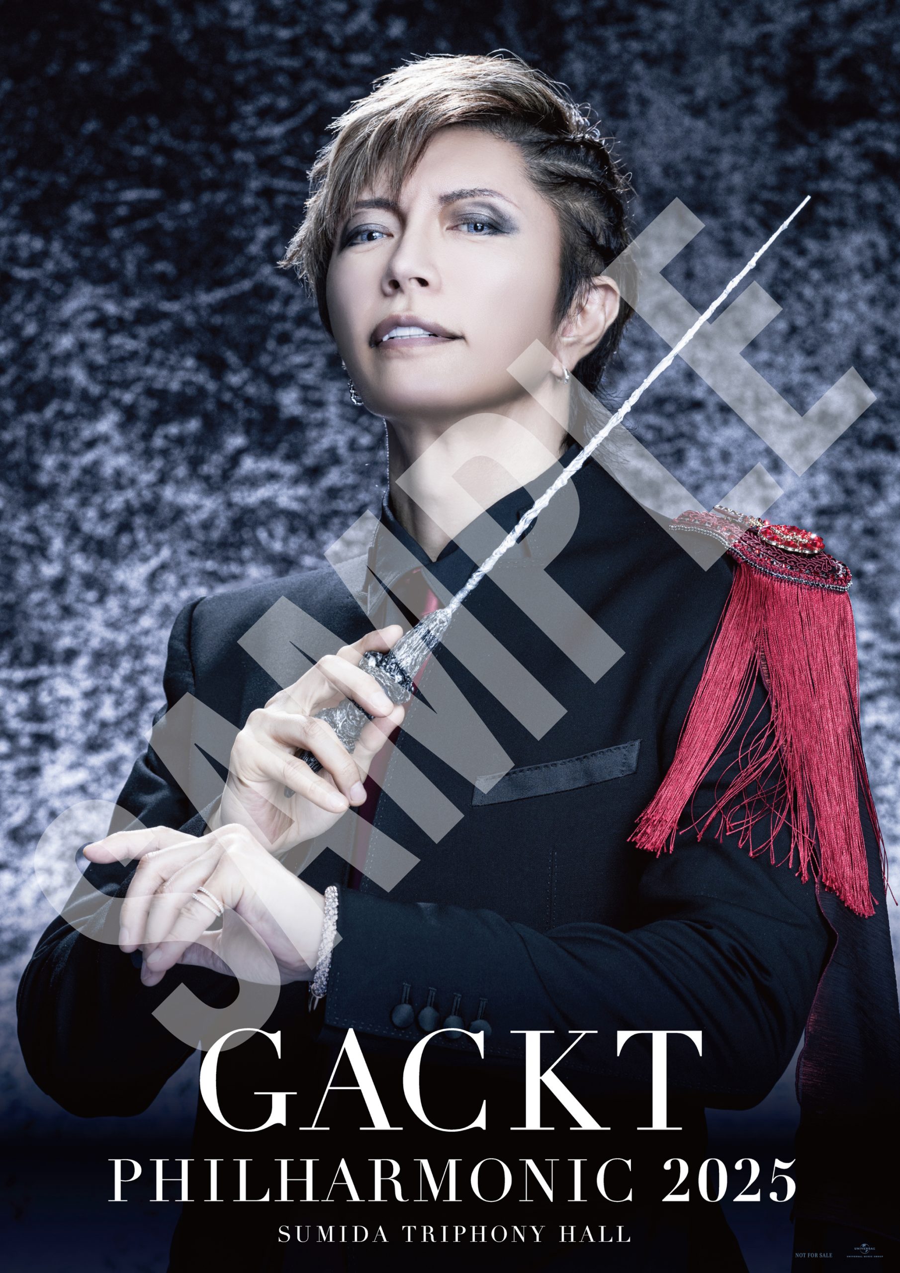 『GACKT PHILHARMONIC 2025 - 魔王シンフォニー』特典ヴィジュアル公開！ - GACKT