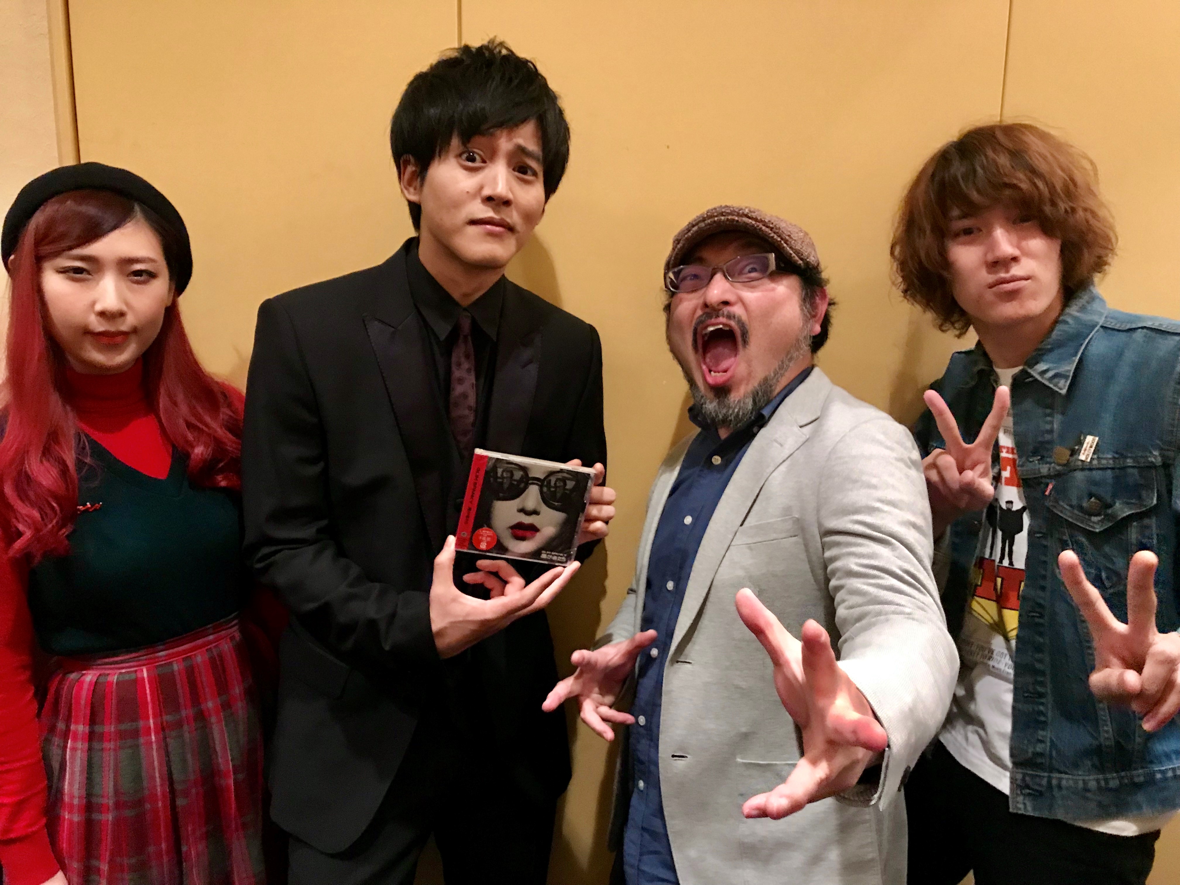 JFN系列『GLIM SPANKY RADIO INSTANT NATION』に 大ヒット公開中の映画『不能犯』主演の松坂桃李、 白石晃士監督 ...