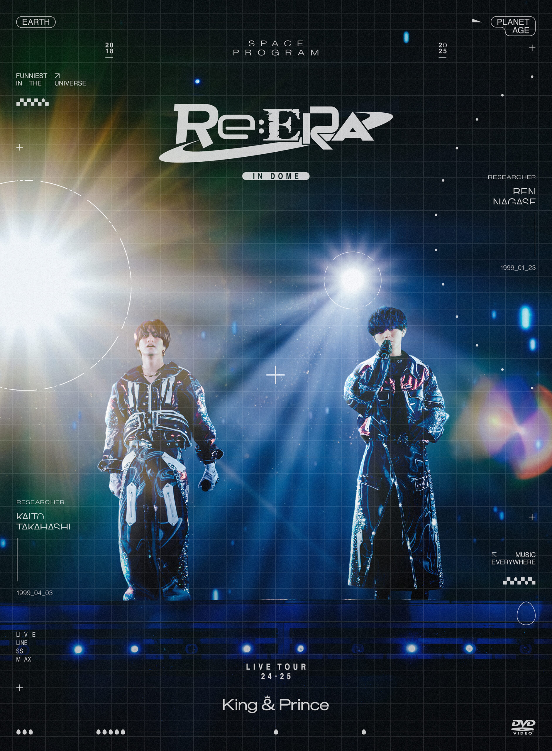 King & Prince2人体制で初となるドームツアー 『King & Prince LIVE TOUR 24-25 ～Re:ERA～ in DOME』の Blu-ray & DVDが10月 ...