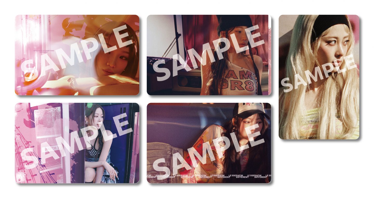 【6/12追記】LE SSERAFIM 日本4thシングル 'DIFFERENT' CD購入特典詳細発表！ - LE SSERAFIM