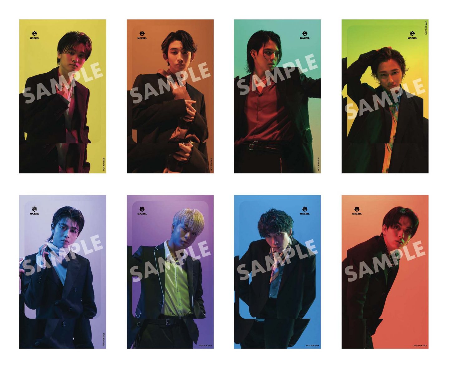 5/17(水) 発売 MAZZEL DEBUT SINGLE「Vivid」法人別特典 絵柄決定！ - MAZZEL