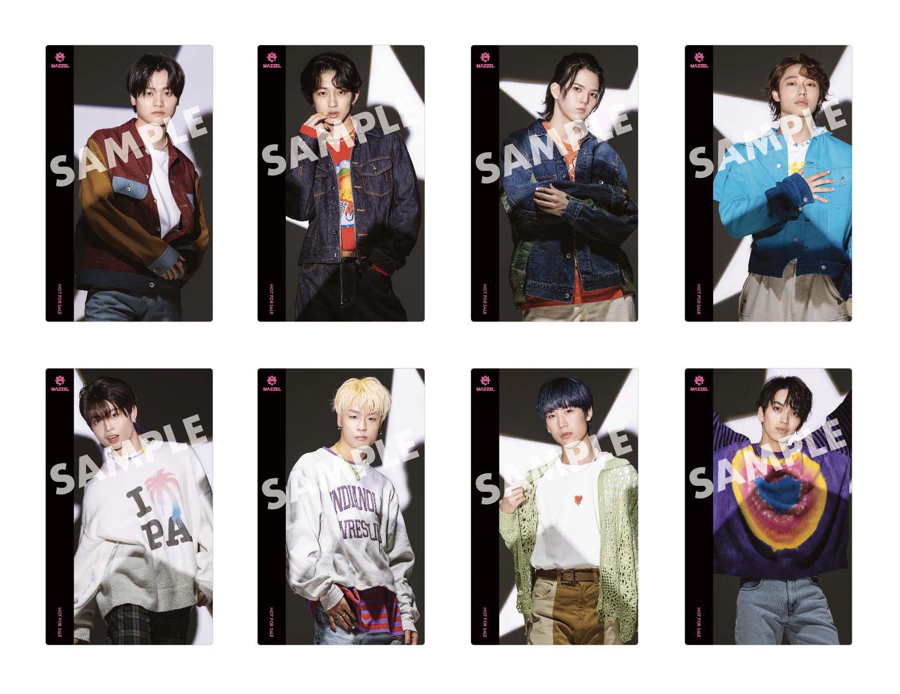 5/17(水) 発売 MAZZEL DEBUT SINGLE「Vivid」法人別特典 絵柄決定！ - MAZZEL