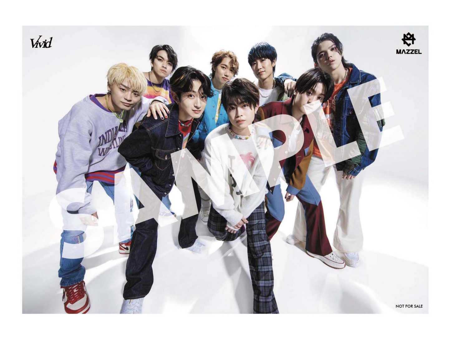5/17(水) 発売 MAZZEL DEBUT SINGLE「Vivid」法人別特典 絵柄決定！ - MAZZEL