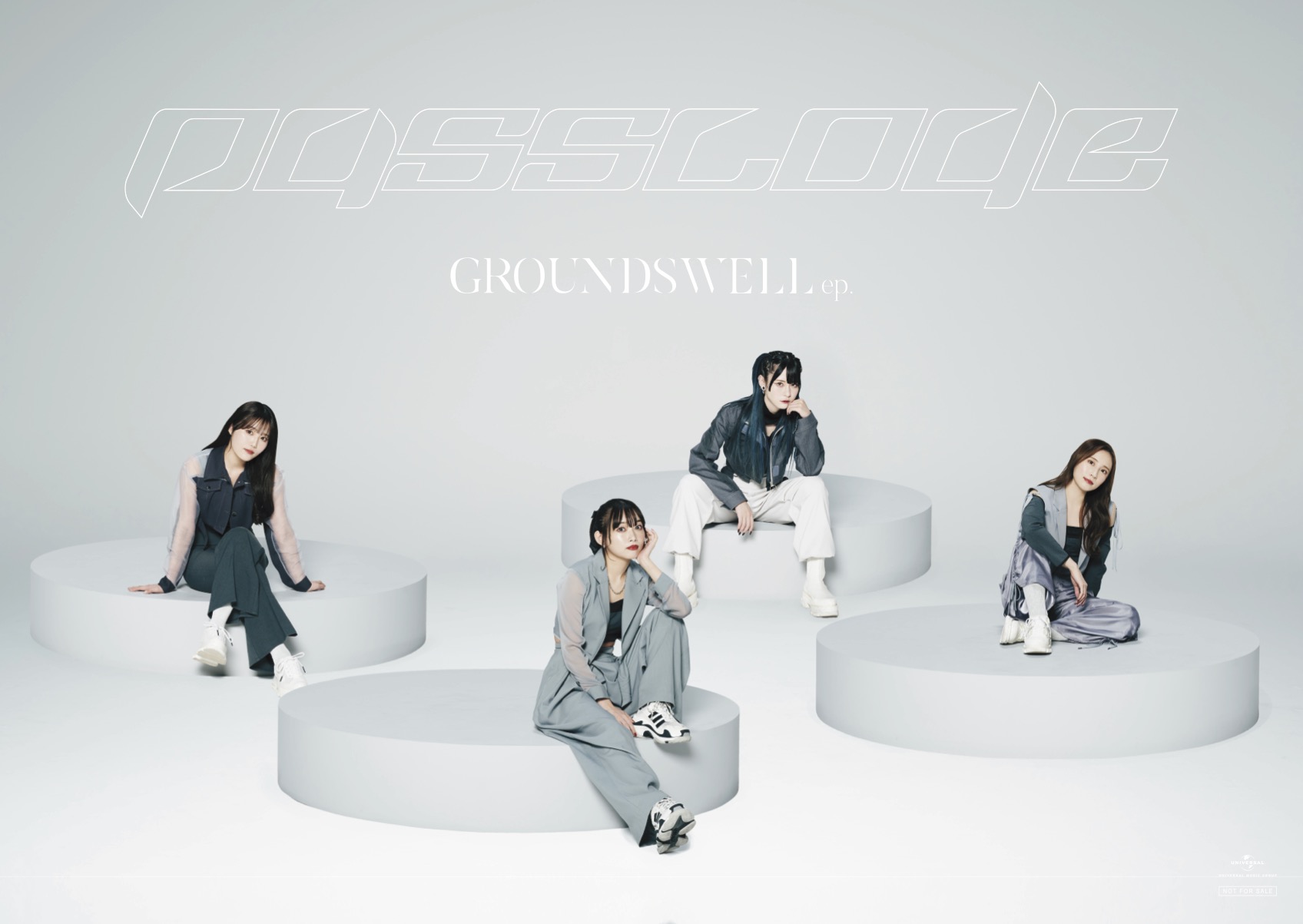 PassCode 『GROUNDSWELL ep.』 予約＆購入者特典ポスター デザイン解禁！ - PassCode