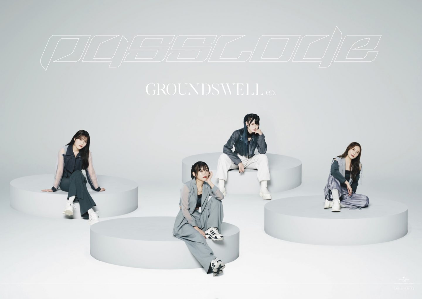 PassCode 『GROUNDSWELL ep.』 予約＆購入者特典ポスター デザイン解禁！ - PassCode