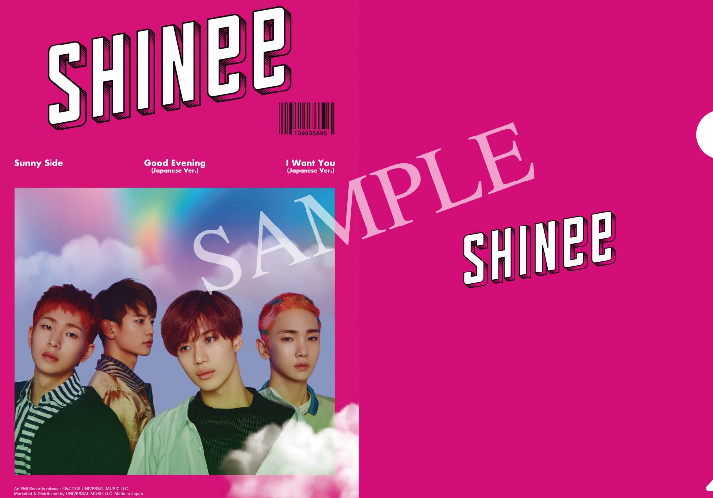 「SHINee WORLD J presents～SHINee SPECIAL FAN EVENT～」会場限定特典、イベント会場限定(共通 ...