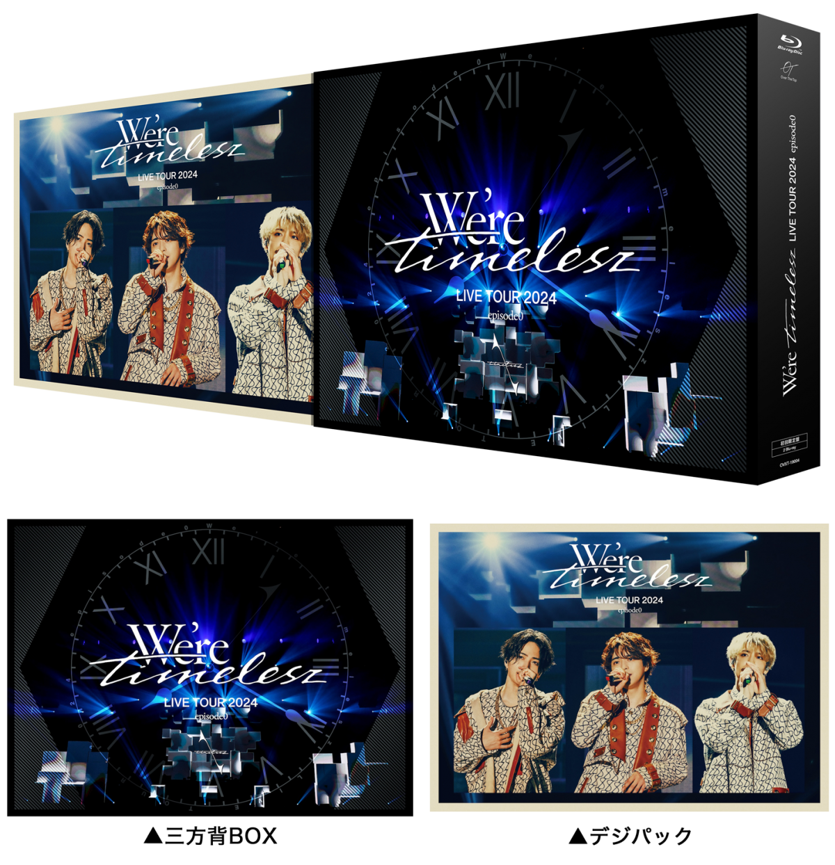 3人体制最初で最後の全国アリーナツアー LIVE Blu-ray & DVD 「We’re timelesz LIVE TOUR 2024 episode0」 2025年1月22日リリース決定 ...