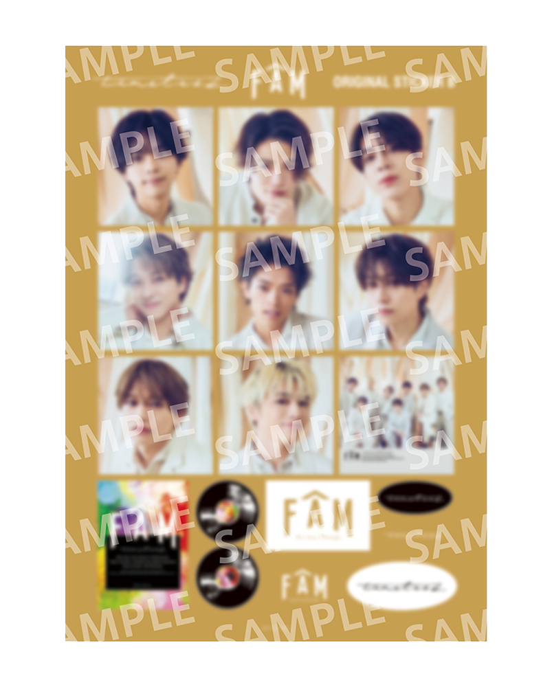 timelesz 新体制 初アルバム『FAM』6月11日(水)リリース決定！ - timelesz