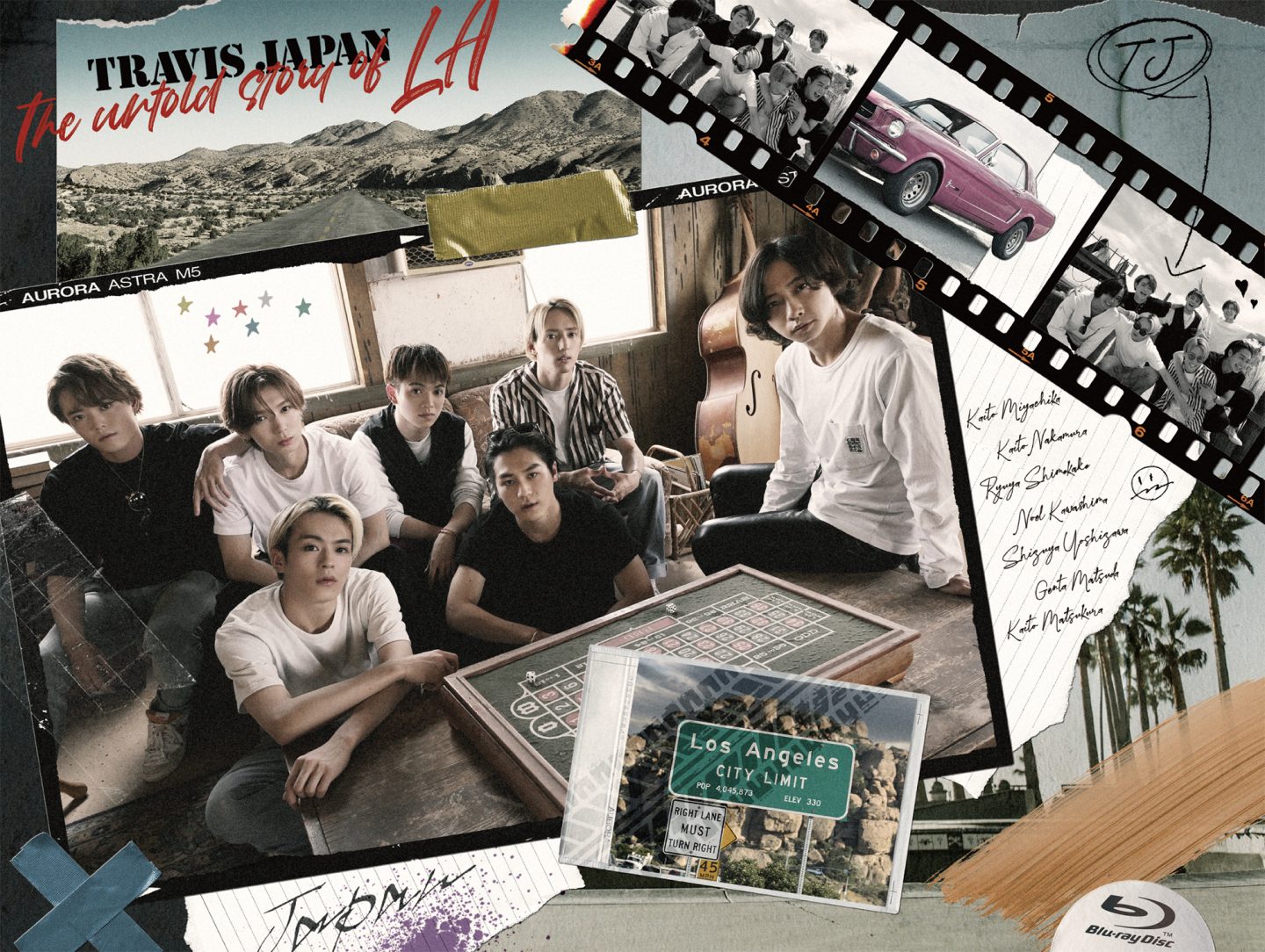 【2/17更新】3月29日発売ドキュメンタリー映像商品 『Travis Japan -The untold story of LA-』特典画像 ...