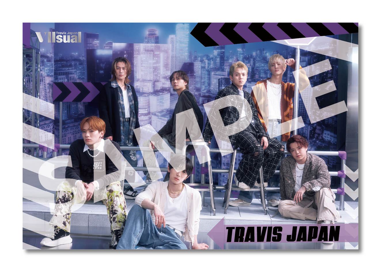 Travis Japan New Album「VIIsual」 UNIVERSAL MUSIC STORE 期間限定フォトカード(3種)付き3 ...