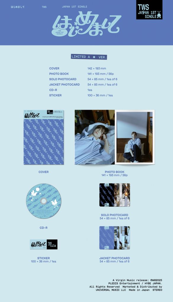 TWS Japan 1st Single「はじめまして」予約販売開始！ - TWS