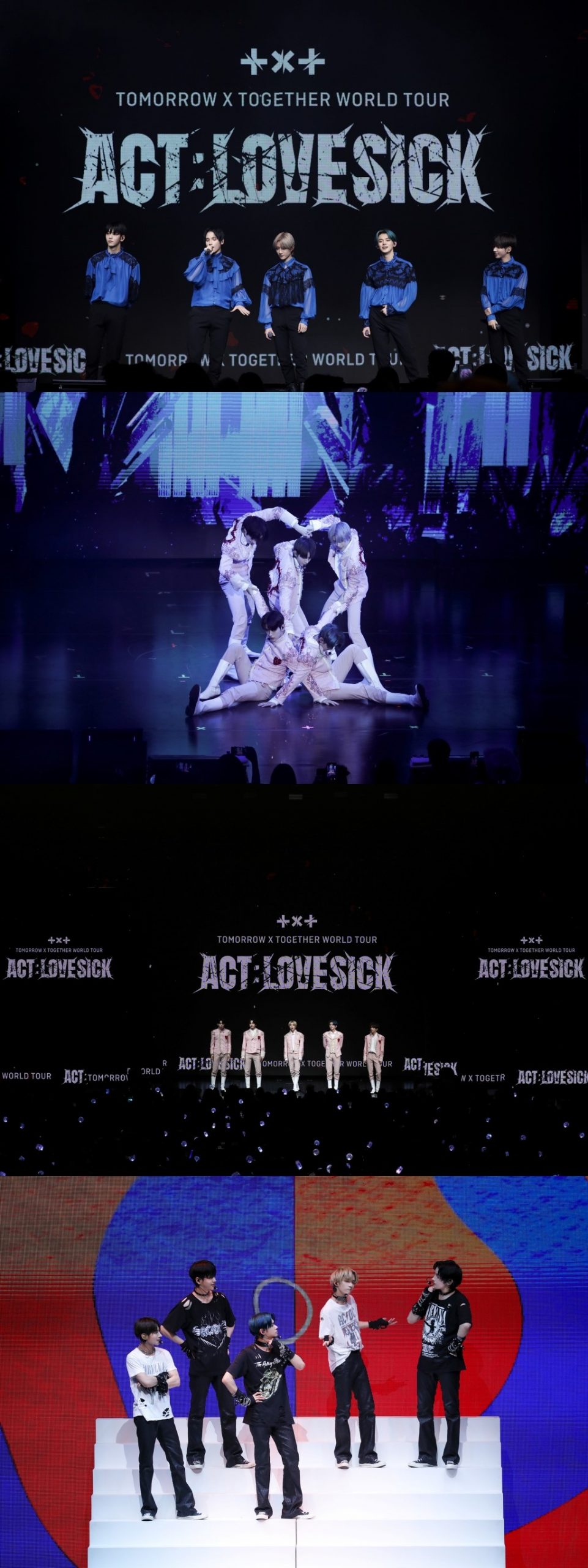 TOMORROW X TOGETHER 初のワールドツアー「ACT : LOVE SICK」に 海外メディア好評！ - TOMORROW X ...