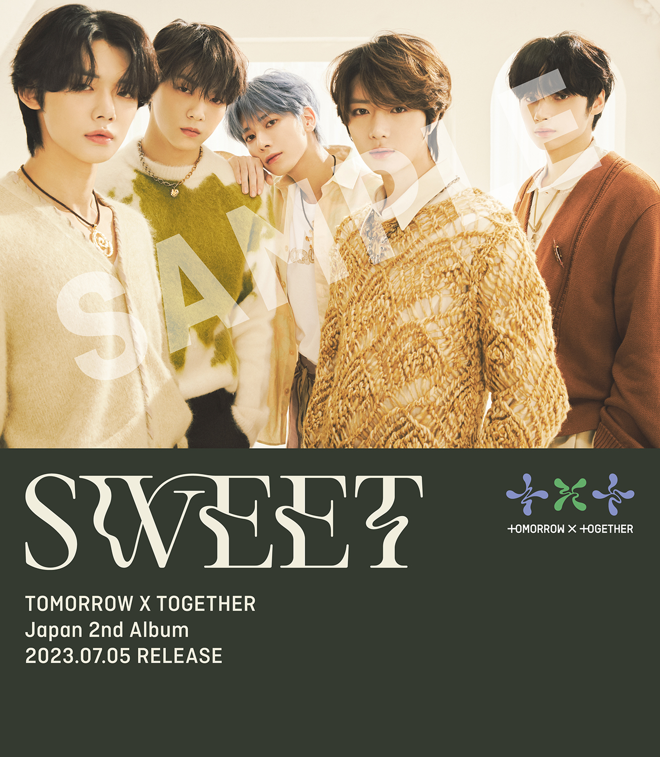 TOMORROW X TOGETHER日本2ndアルバム『SWEET』CD購入特典絵柄公開！ - TOMORROW X TOGETHER